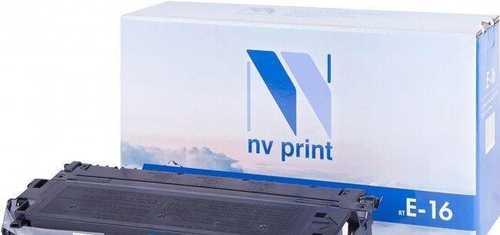 Картридж NV Print E-16 новый