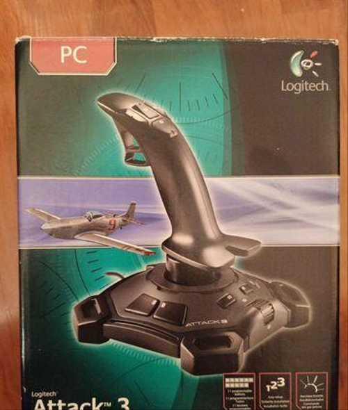 Джойстик logitech attack 3