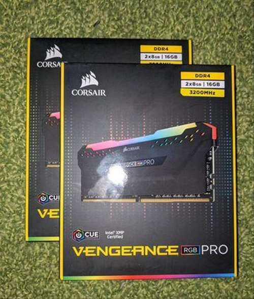 Corsair Vengeance ddr 4 RGB Pro 2*8 16Gb 3200 MHz