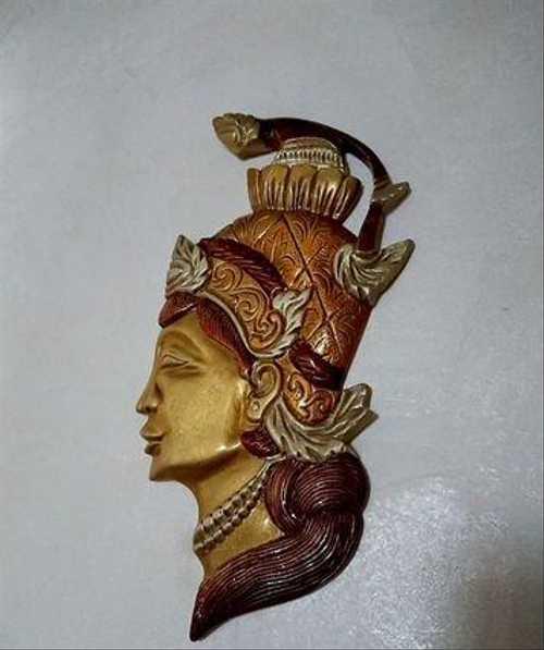 Панно металлическое барельеф Египетская скульптура