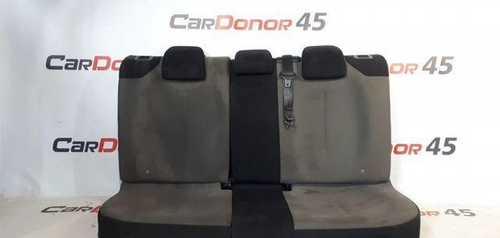 Сиденье заднее в сборе б/у для Citroen C4