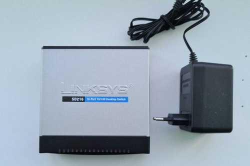 Коммутатор Linksys SD216