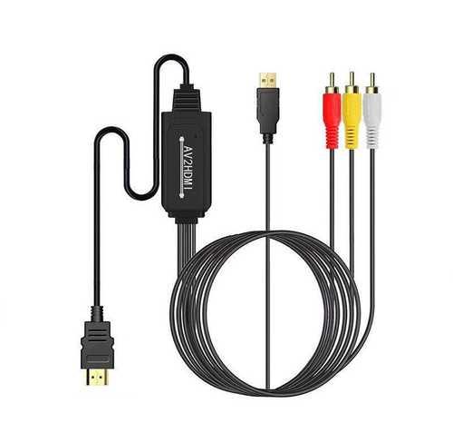 Конвертор-переходник из AV в hdmi AV2hdmi