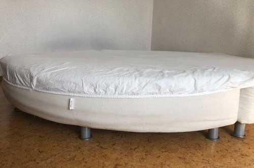 Кровать круглая IKEA Sultan Sandane