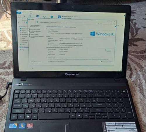 Ноутбук packard Bell TK 85-JN-107RU