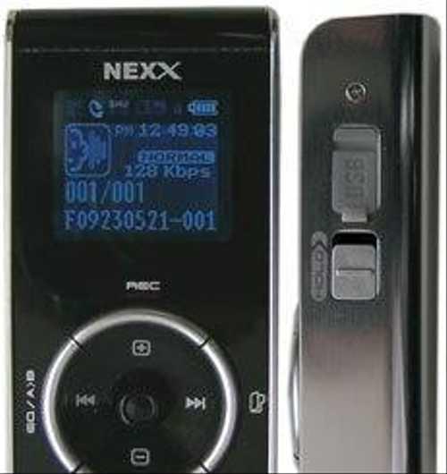 Nexx NF-410 Flash/MP3 плеер 256Mb FM radio, дикт
