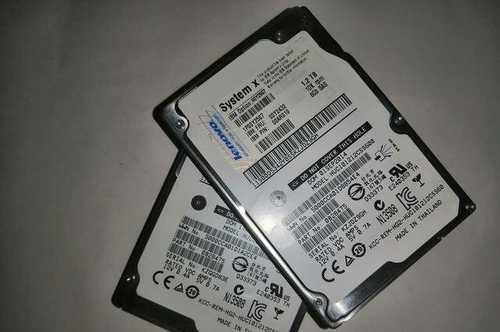 Жесткий диск HDD SAS 2,5" 1.2TB