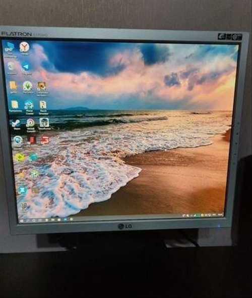 Монитор lg flatron l1730s моргает индикатор