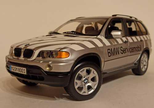 Bmw X5 E53 Servicemobil 1:18 Kyosho