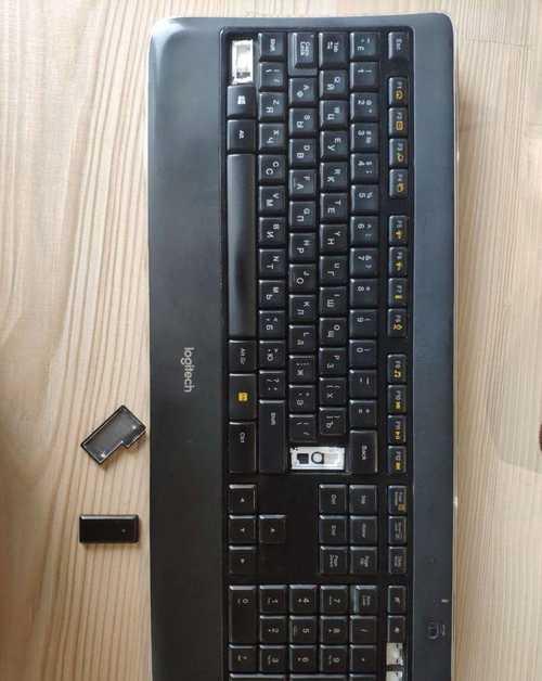 Клавиатура беспроводная Logitech K800 с подсветкой