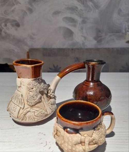 Турка для кофе глиняная