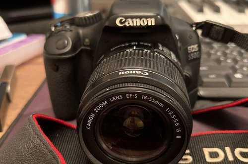 Зеркальный фотоаппарат Canon EDS 550D