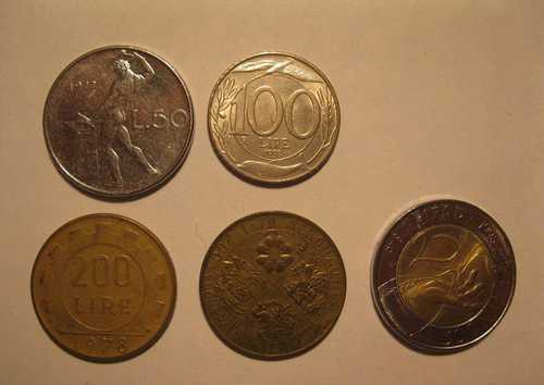 Евро, фунты, монеты СССР и РФ, всё одним лотом