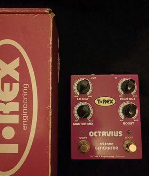 Октавер T-Rex Octavius Tri-Tone Generator | Festima.Ru - Мониторинг ...