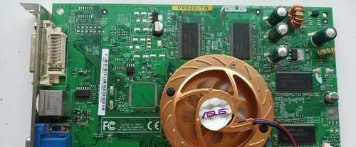 Видеокарта Asus V9520/TD (AGP) вздулись кандёры