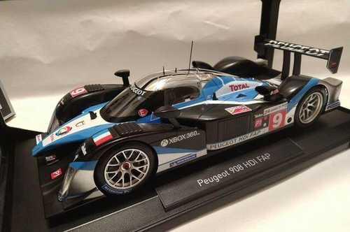 1:18 Peugeot 908 HDI FAP #9 Le Mans winner 2009