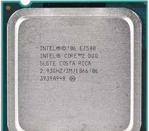 Процессор Intel Pentium Core2Duo E6500 2.93 GHZ