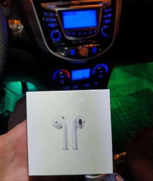 Не распакованные apple airpods 2