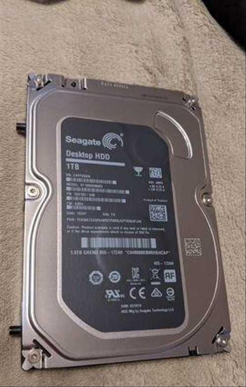 Seagate 3.5” 1 TB Desktop HDD