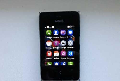 Nokia asha 500 dual sim black