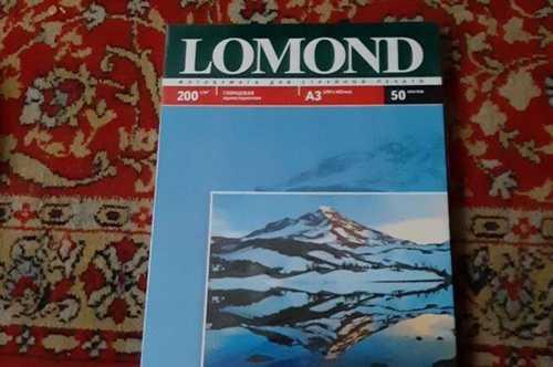 Фотобумага lomond для струйной печати А3, глянцева