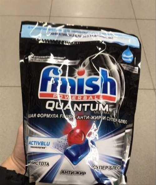 Капсулы для мытья посуды Finish Quantum Ultimate