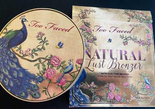 Too faced Natural lust бронзер