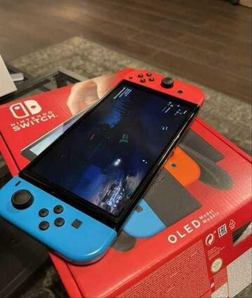 Nintendo switch oled рст б/у