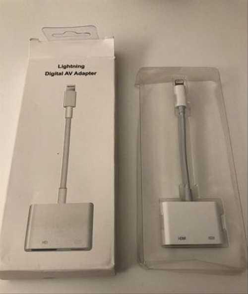 Переходник lightning-hdmi для iPhone