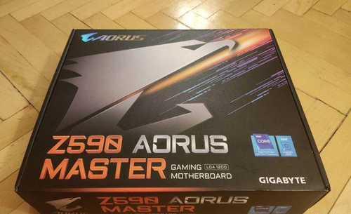 Материнская плата gigabyte Z590 aorus master