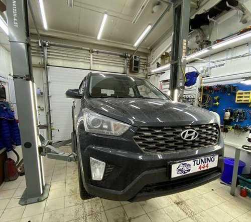 Пороги алюминиевые Hyundai Creta