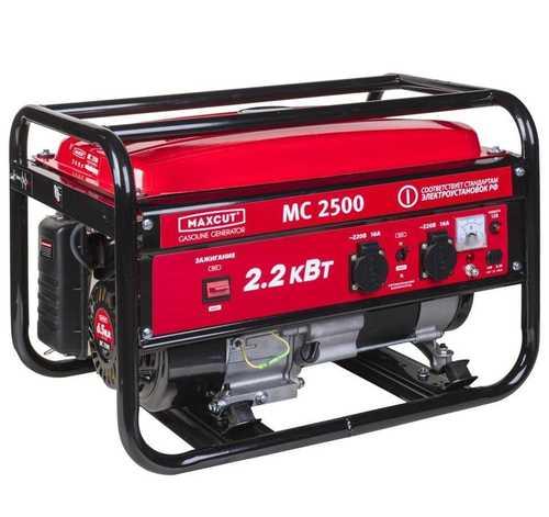 Гибридный генератор газ-бензин maxcut MC2500