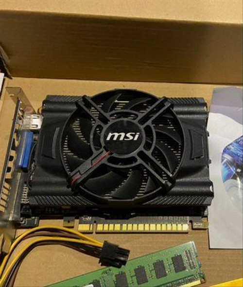 Видеокарта MSI geforce gtx 650