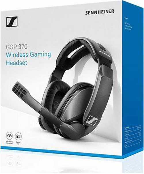 Sennheiser GSP 370, геймерская гарнитура, новая