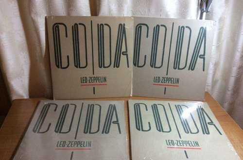 Led Zeppelin Coda. 1982 USA. SS Оригиналы 4 шт