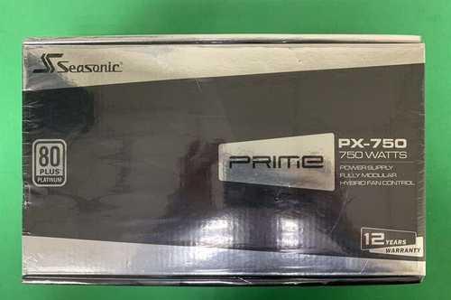 Seasonic Prime PX-750W 80+ Platinum, NEW нал/безн