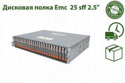 Дисковая полка Emc Vnx Sae2 на 25 дисков sff 2.5"