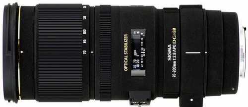 Sigma 70-200 2.8 APO EX DG OS HSM Nikon F новый