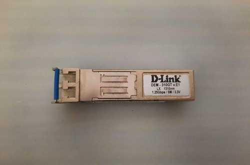 Трансивер-SFP D-Link "DEM-310GT" v.E1 б/у