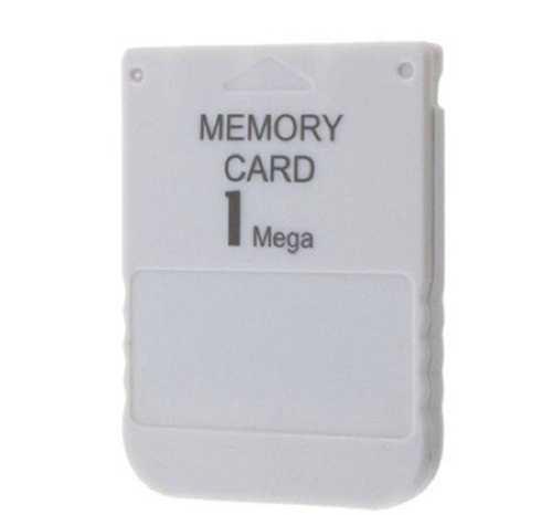 Карта памяти PS One (PSX) Memory Card 1MB