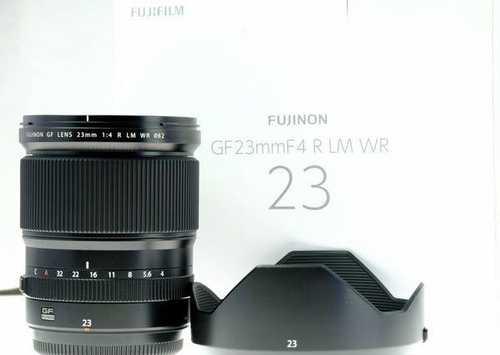 Объектив Fujifilm GF 23mm f/4 R LM WR