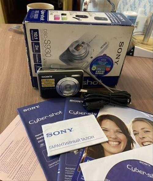 Фотоаппарат Sony Cyber-shot S930