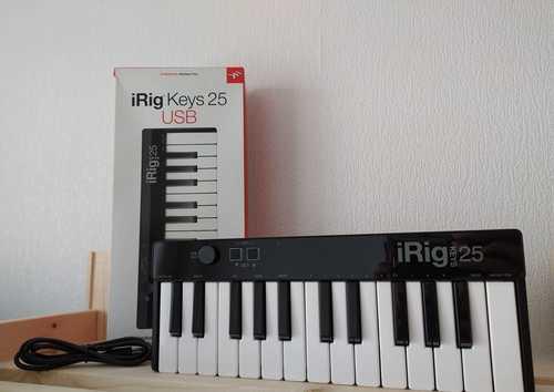 Midi-клавиатура IK multimedia irig keys 25