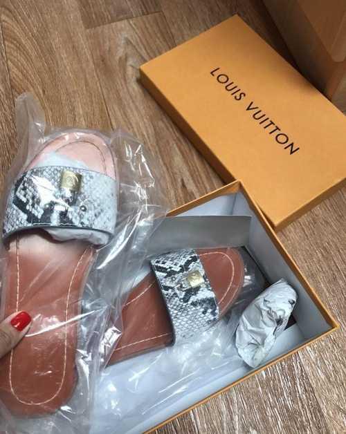 Шлепки Louis Vuitton