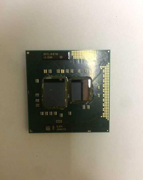 Процессор Intel Core i3-350M slbpk