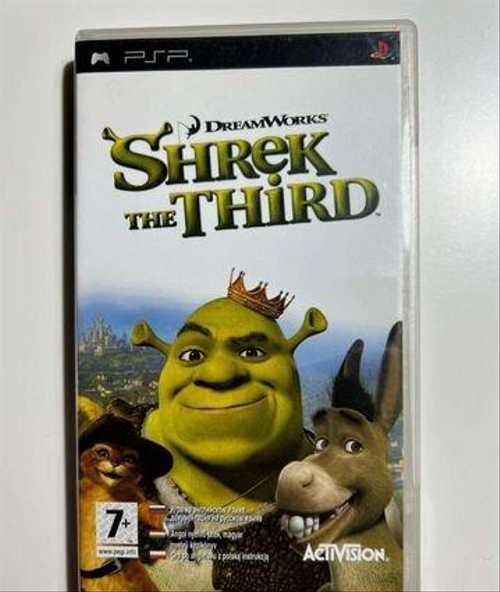 Игра для Sony PSP Shrek the third (Шрек)