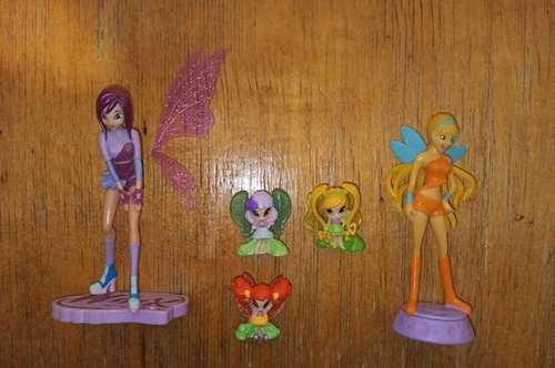 Фигурки Winx (Беливикс, пикси, База)