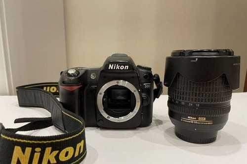 Зеркальный фотоаппарат nikon D80 kit
