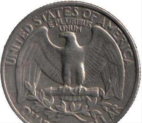 Монета Quarter Dollar,Liberty 1983г