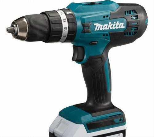 Аккумуляторная дрель-шуруповерт Makita HP488DWE